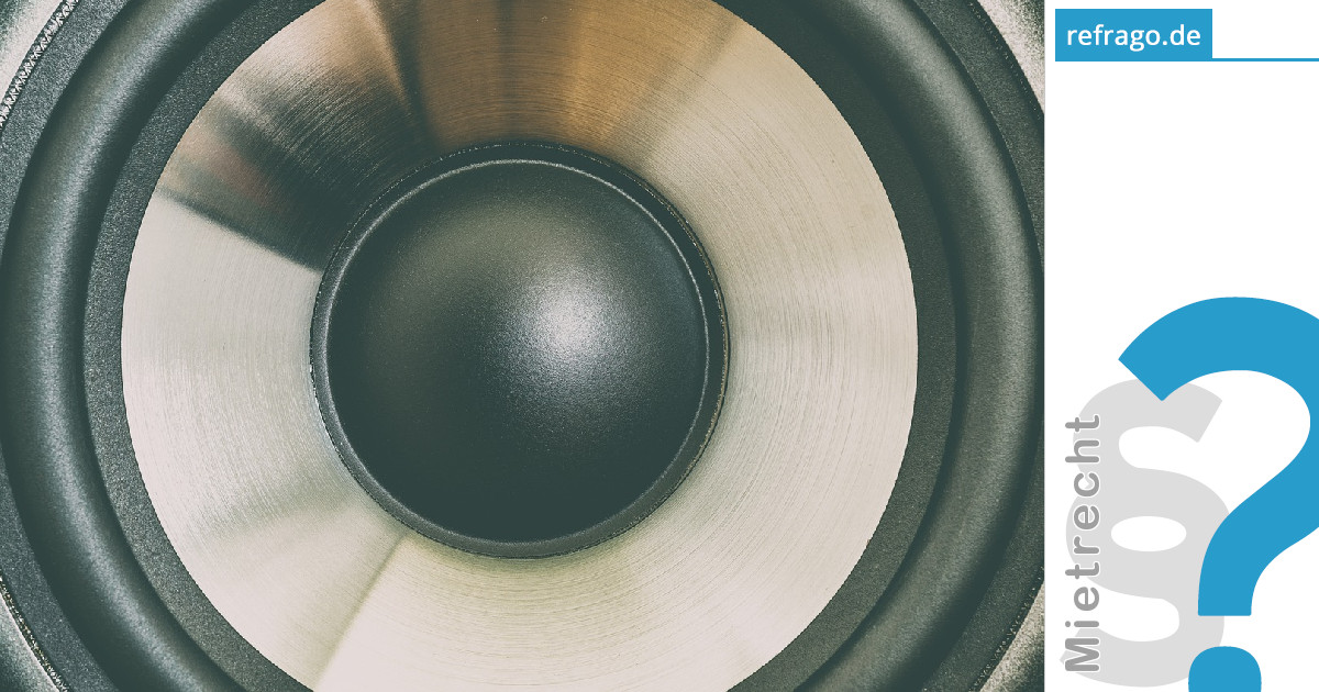 Wenn die Polizei wegen lauter Musik vor der Wohnungstür steht?